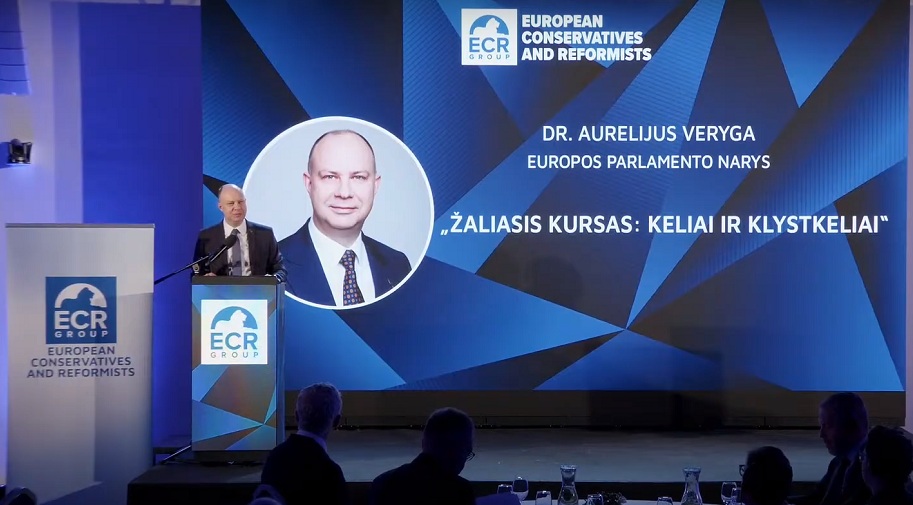Dr. Aurelijus Veryga: „Nebegalime toleruoti žaliojo kurso keliamų ...