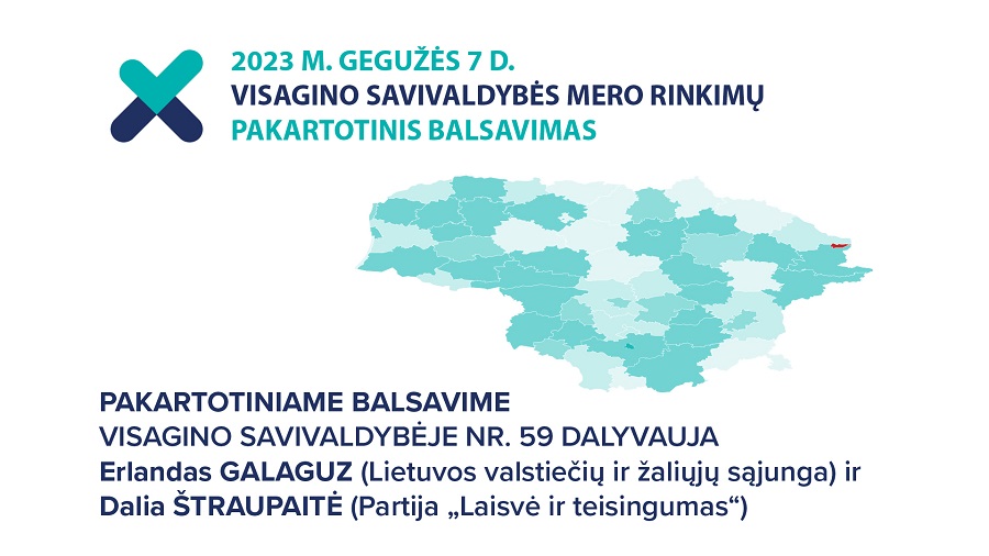 Pakartotinis balsavimas Visagino savivaldybėje vyks gegužės 7 dieną ...
